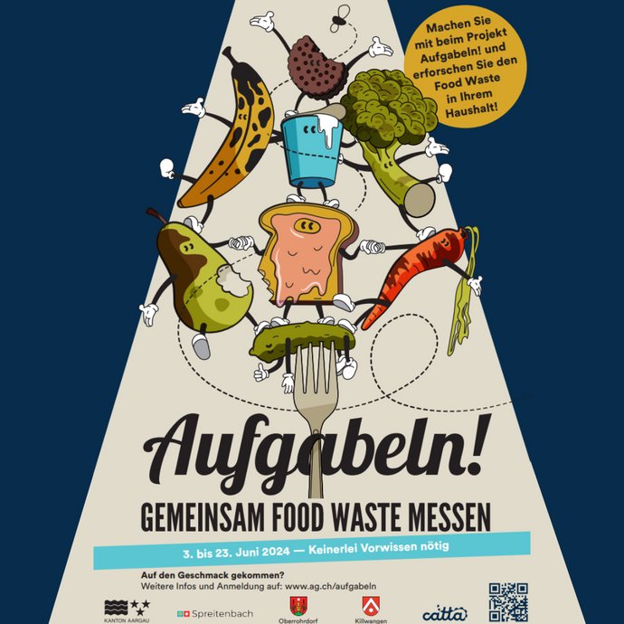 Gemeinde Spreitenbach: Aufgabeln! – Gemeinsam Food Waste messen